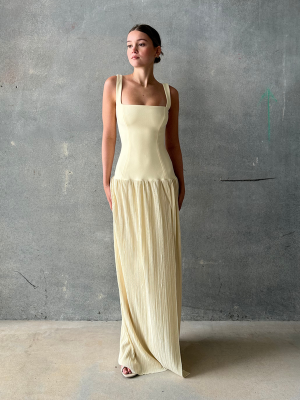 Nookie | Desiree Gown - Lemon | Loan That Label